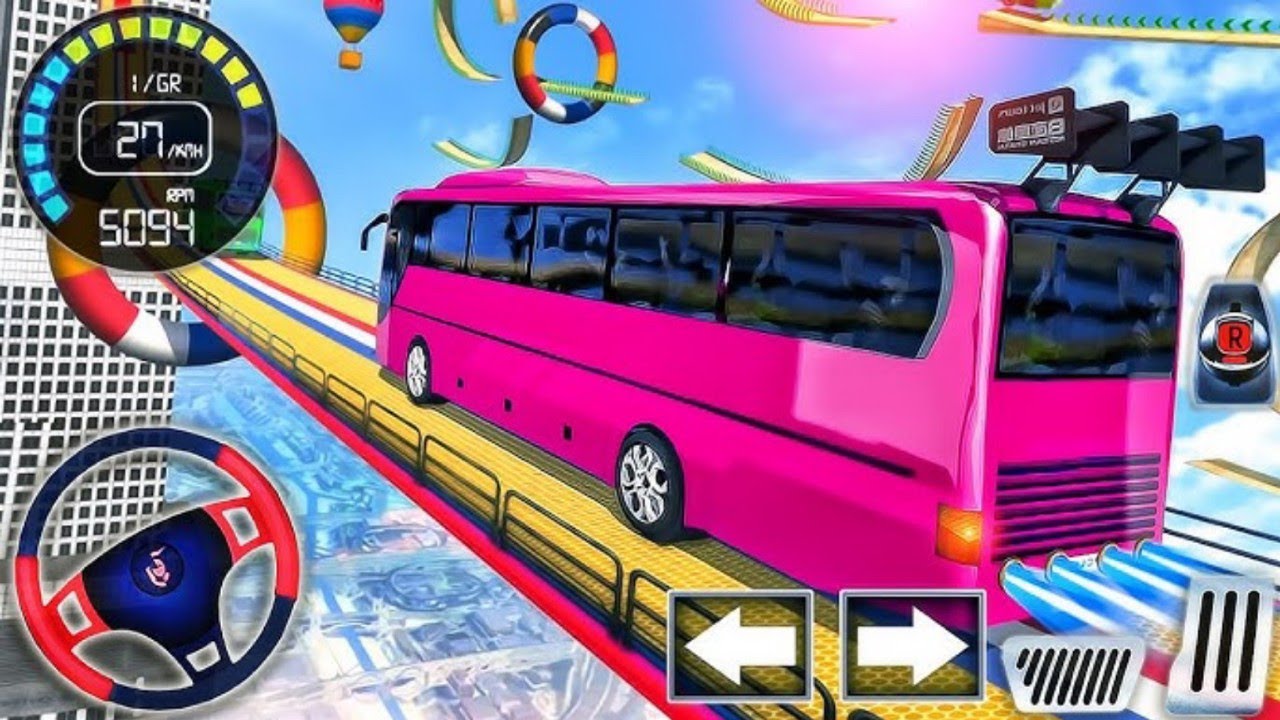 World's Craziest Bus Stunts Ever Seen! | Bus Simulator: Extreme ...