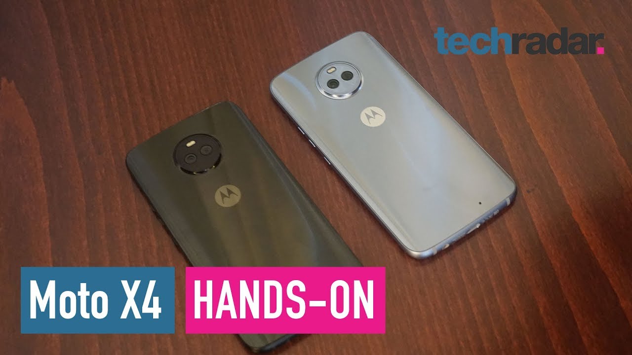 Motorola Moto X4 hands-on review - YouTube