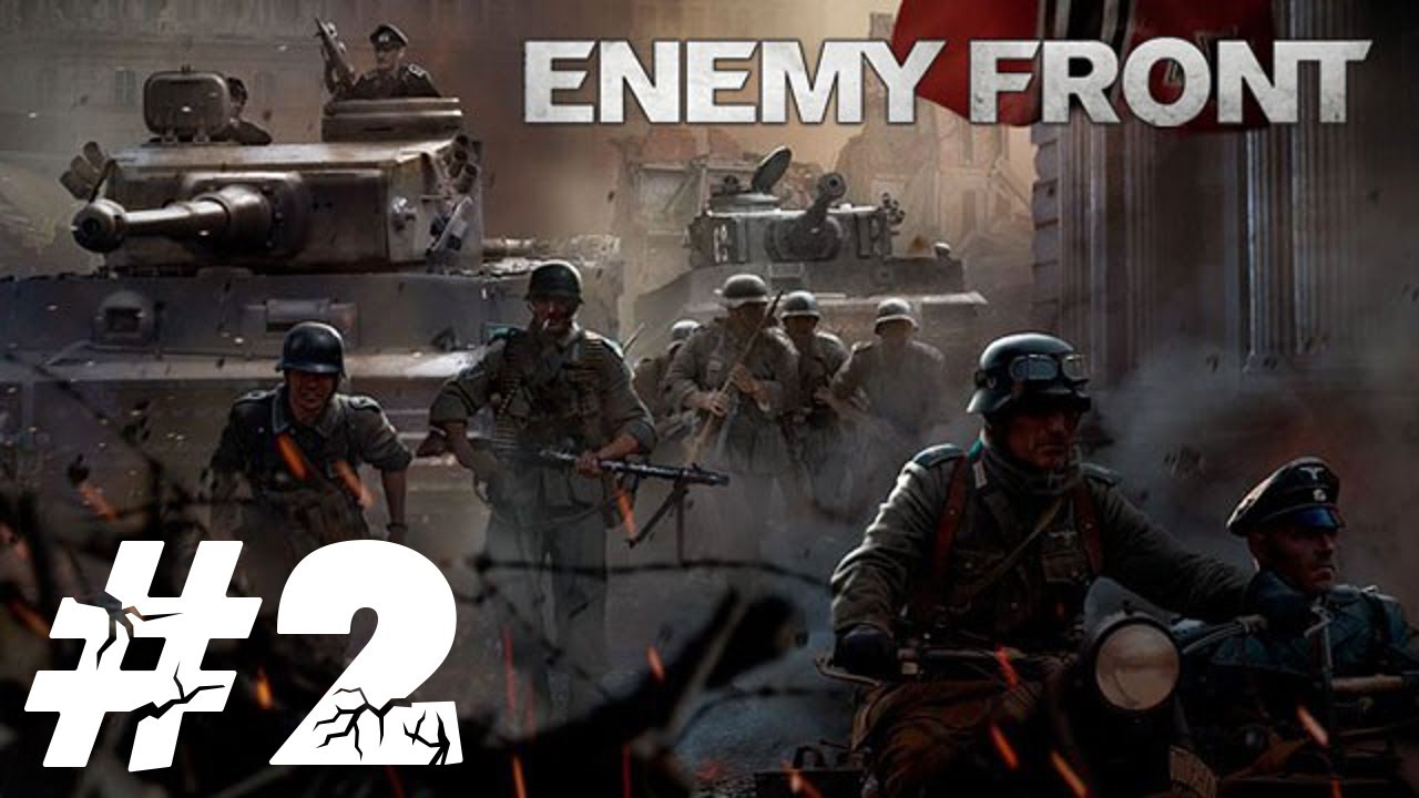 Zagrajmy w Enemy Front #2 - Pierwsze Zwycięstwo [2/2] (Wysadzamy ...
