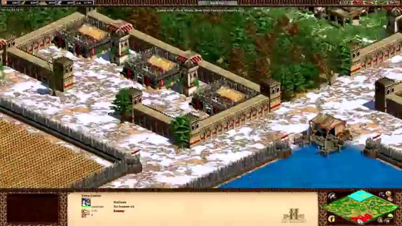 Custom Map Preview - Age of Empires 2 - YouTube