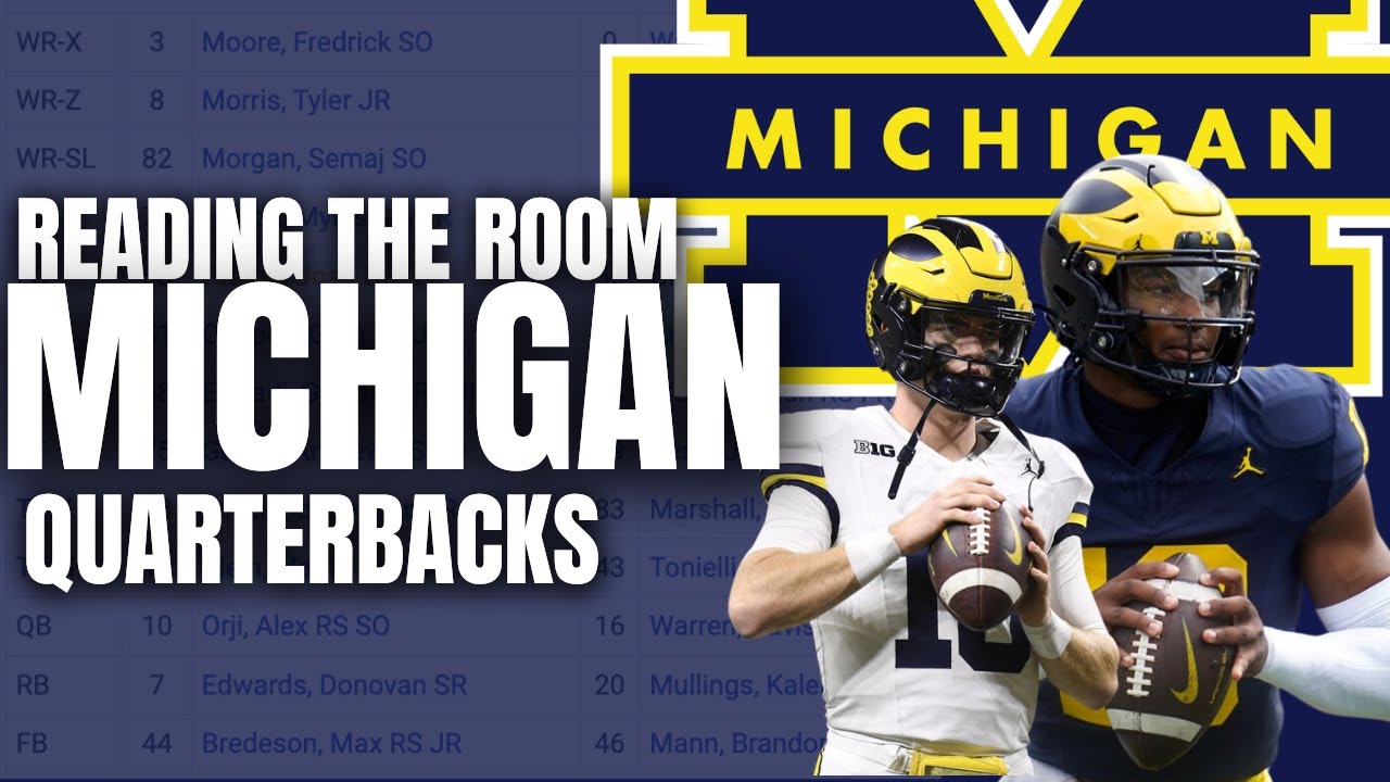 Reading the Room: Michigan Wolverine Quarterbacks | 2024 College ...