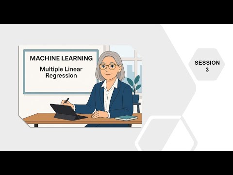 Machine Learning 3, Supervised learning (Multiple Linear Regression) - YouTube