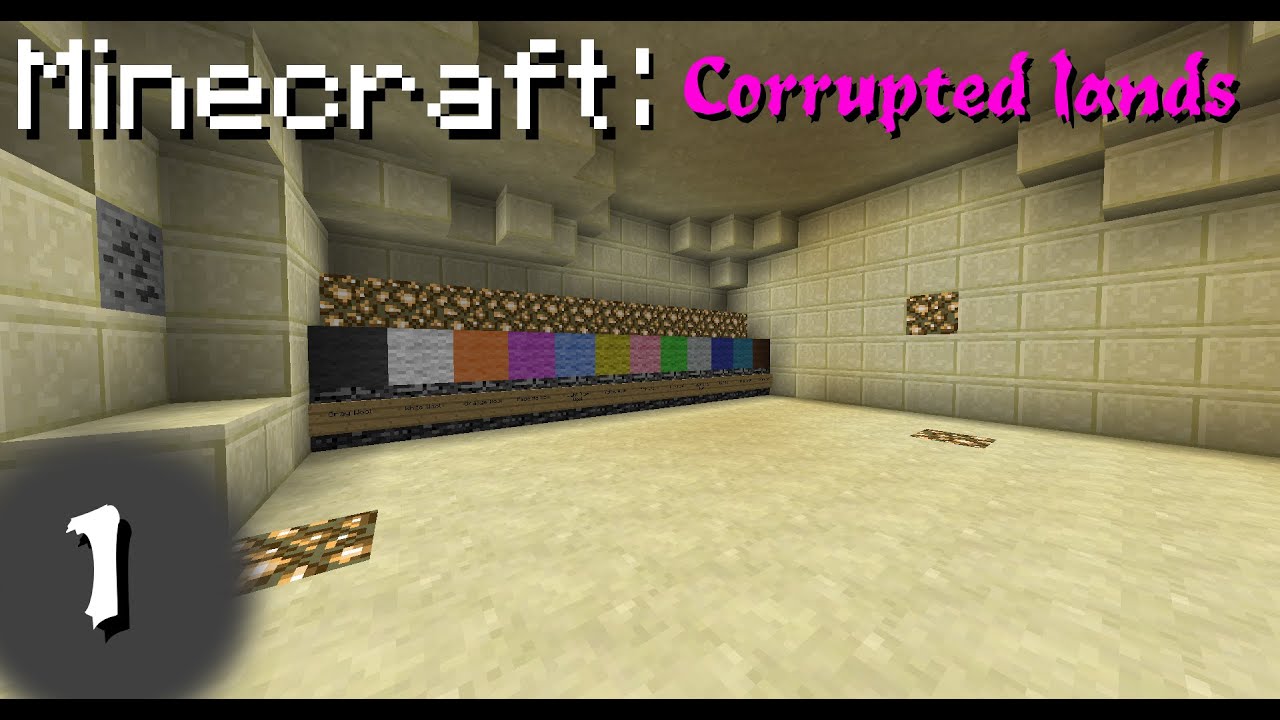 Minecraft CTM: Corrupted lands | E1 | Not used to old controls - YouTube