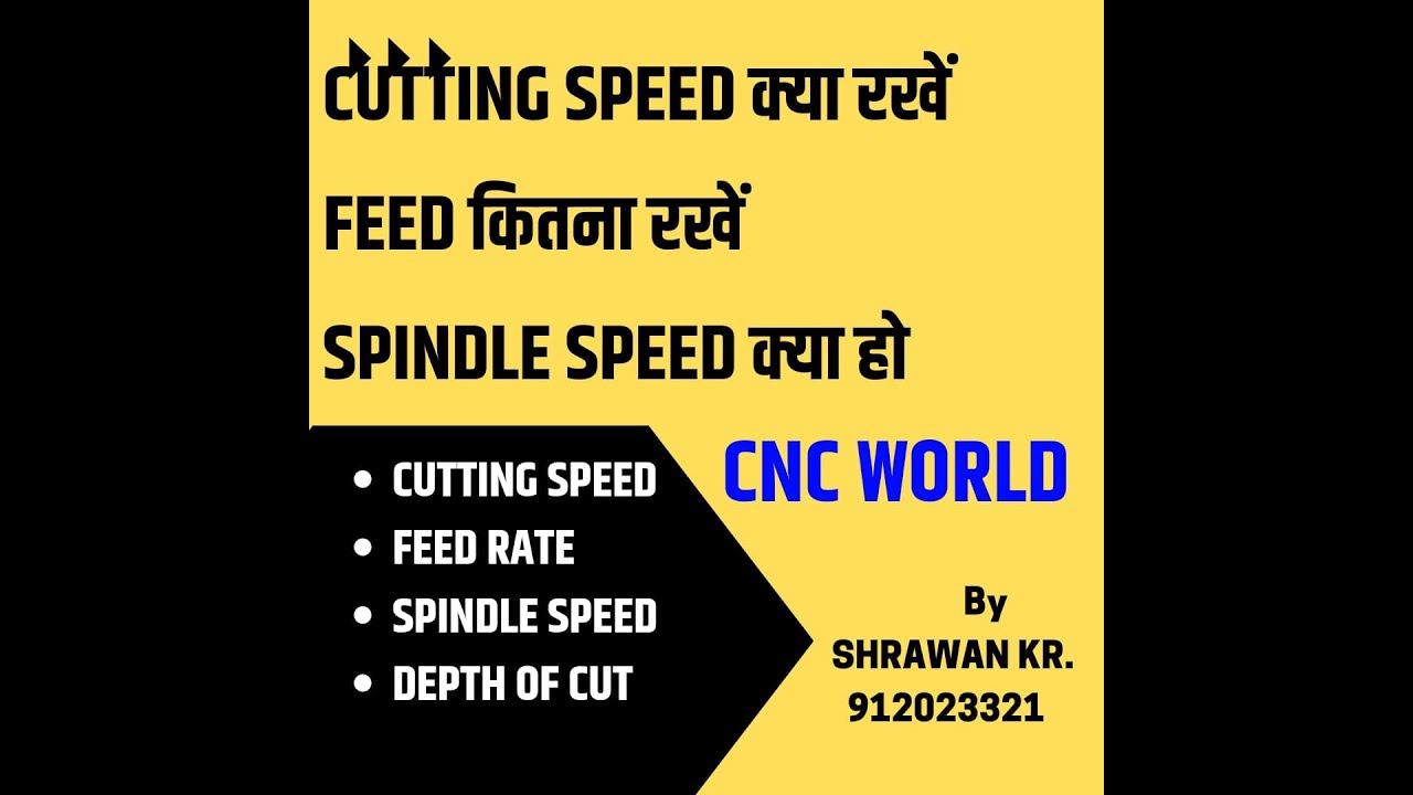 FEED RATE F CUTTING SPEED Vc SPINDLE SPEED N YouTube feed-rate-f-cutting-speed-vc-spindle-speed-n-youtube
