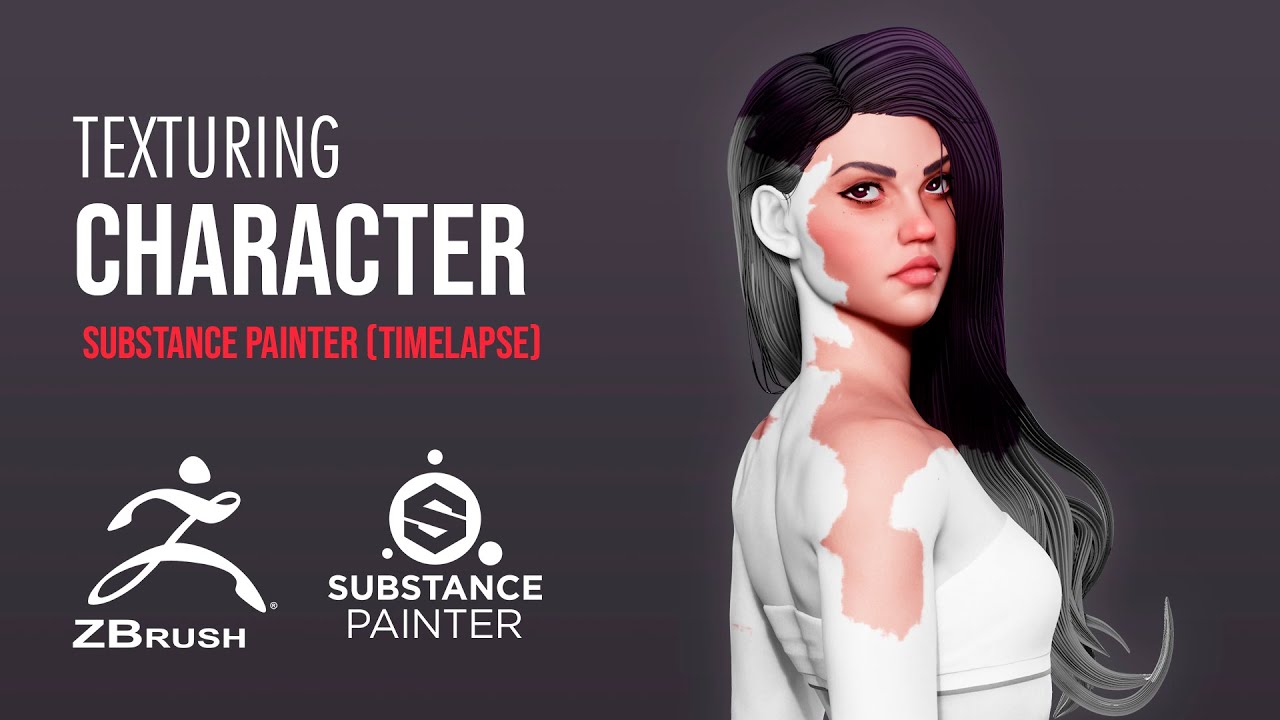 Texturing Character - Substance Painter and Zbrush - YouTube