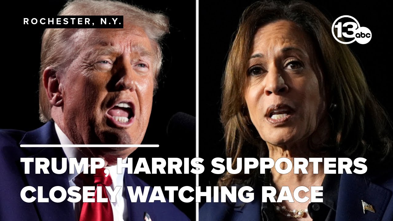 Tracking the presidential race: Trump, Harris supporters closely ...