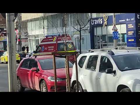Ambulanta SMURD Volkswagen T6 B2 Arriving at Hospital (again) | Iași ...