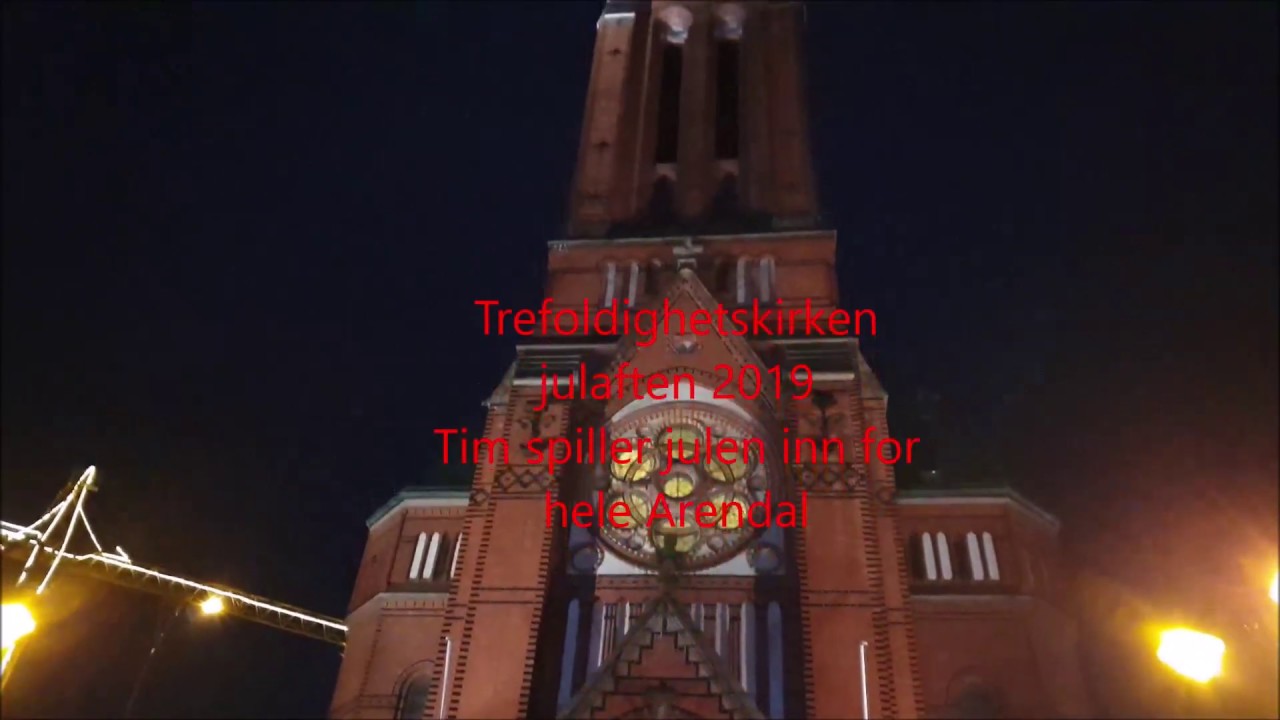 Tim spiller for Arendal julaften 2019 - YouTube
