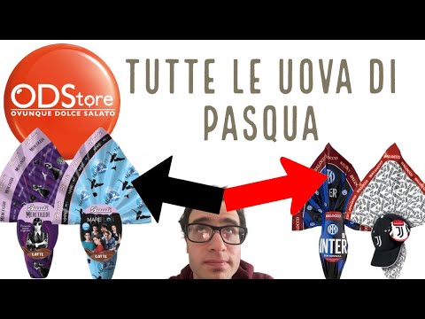 TUTTE le UOVA di PASQUA 2024 che si TROVANO da ODSTORE - YouTube