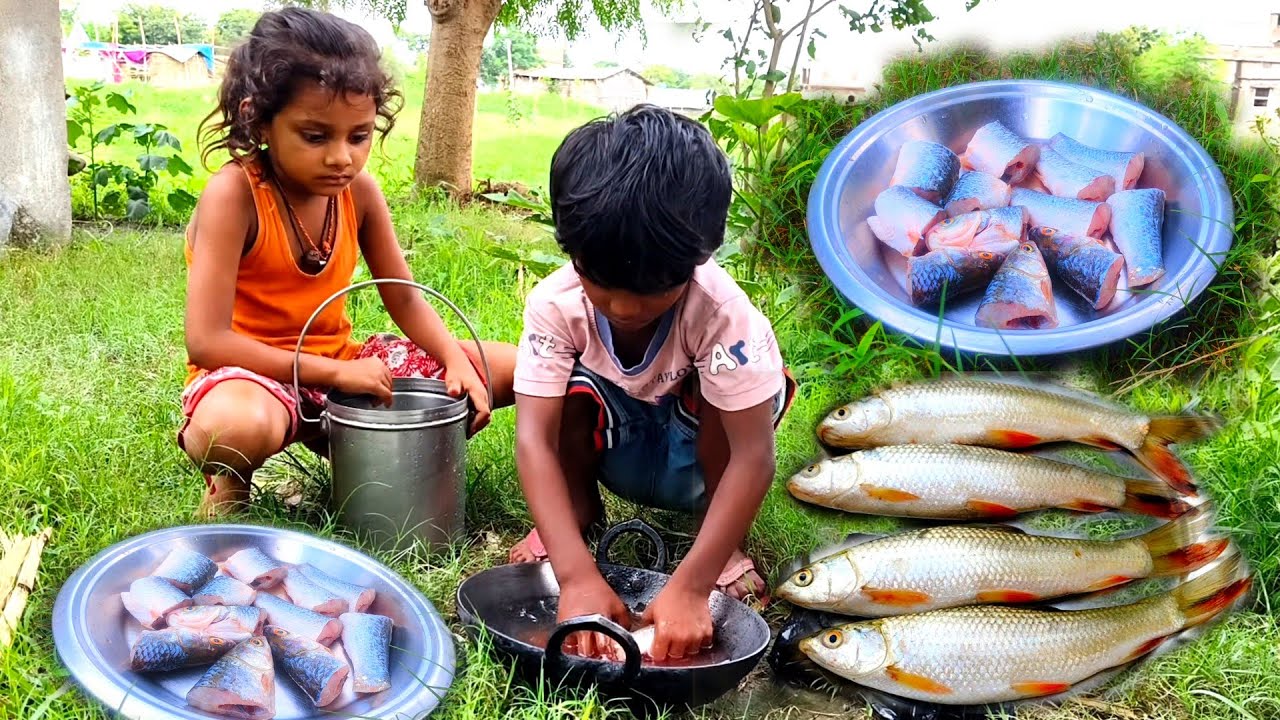 देशी Reba Fish curry recipes || Cooking & Eating || सरसों वाली Fish ...