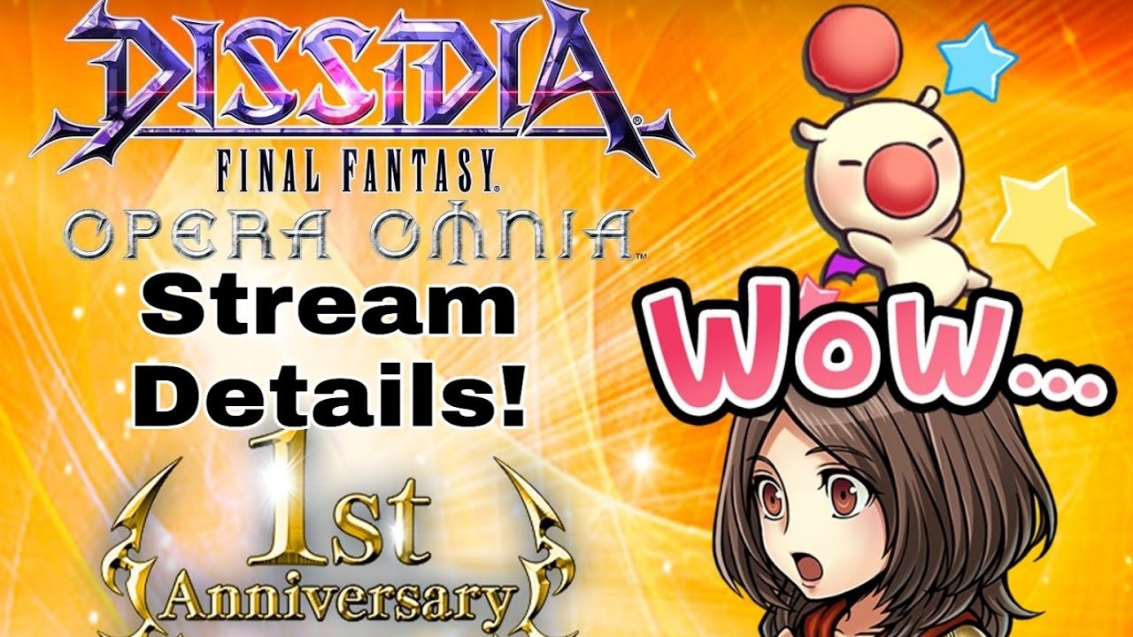 DFFOO Global: 1st Anniversary Details and a Global First Character ...