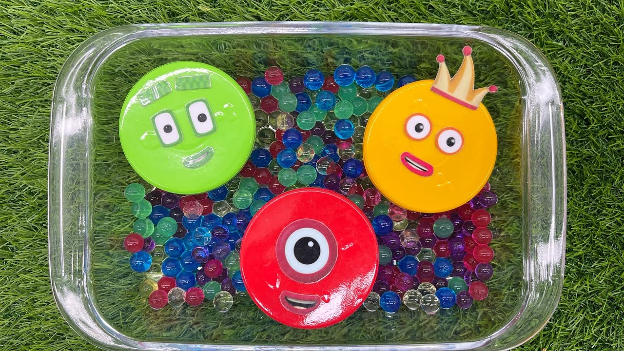 Numberblocks | Looking Orbeez with Circle Box! Satisfying Puzzle ASMR ...