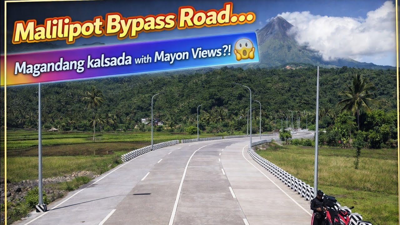 Malilipot Bypass Road - Malilipot, Albay - YouTube