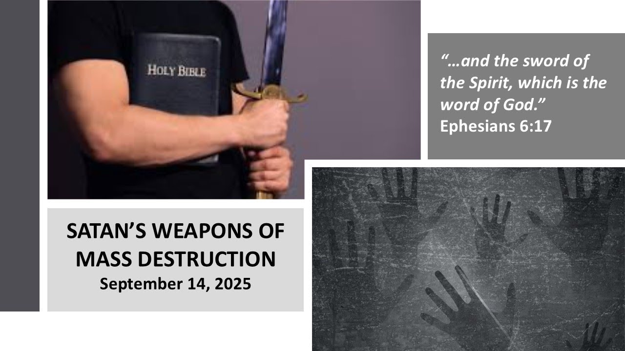 Satan's Weapons of Mass Destruction | Minister Bruce Evans - YouTube