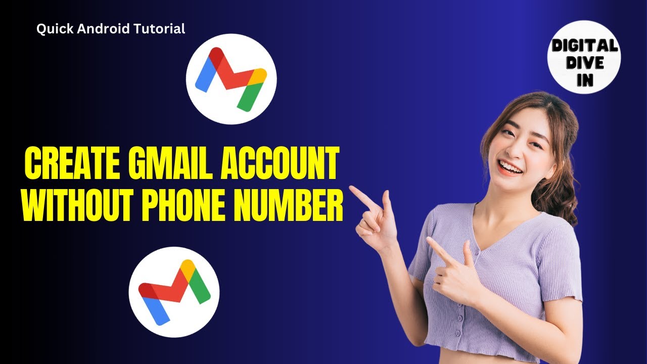 How to create Gmail Account without using Phone Number - YouTube