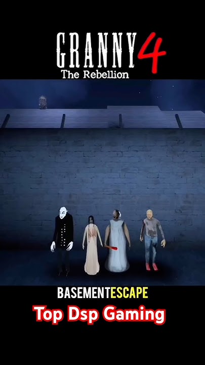 GRANNY 4 THE REBELLION BASEMENT ESCAPE 👿 | #granny #horror #gameplay # ...