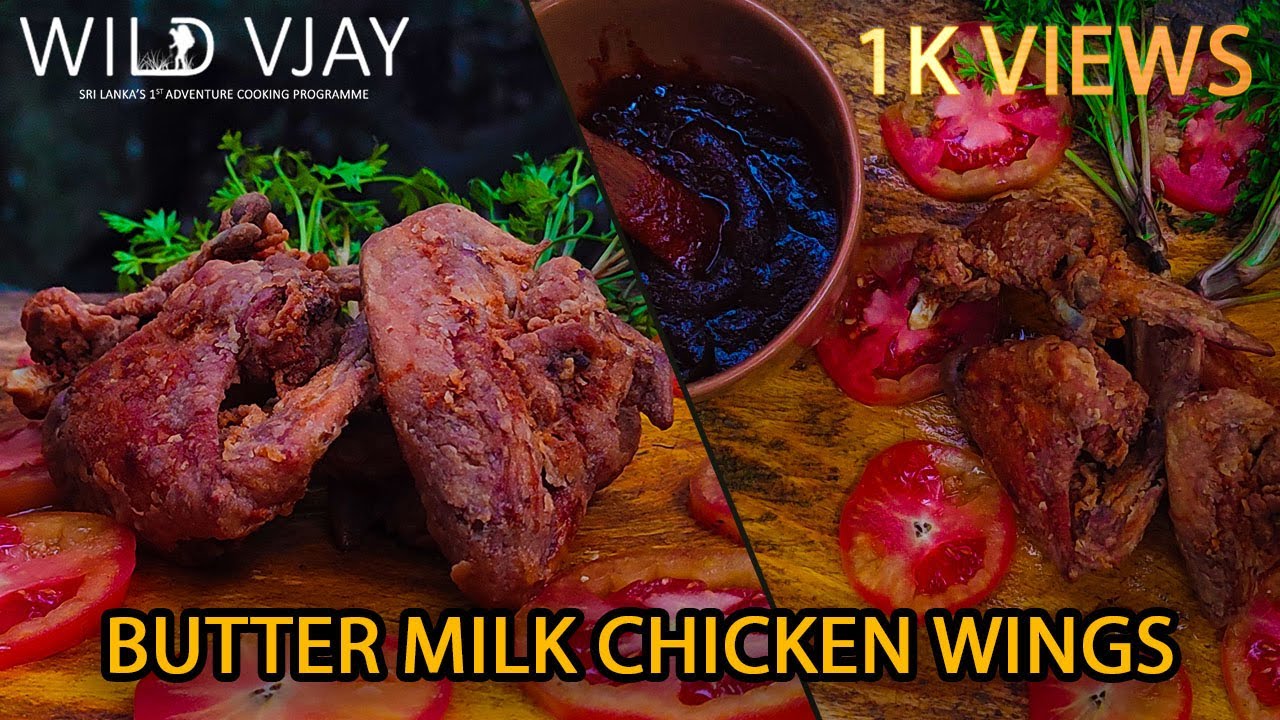 Butter Milk Chicken Wings | Wild Vjay - YouTube