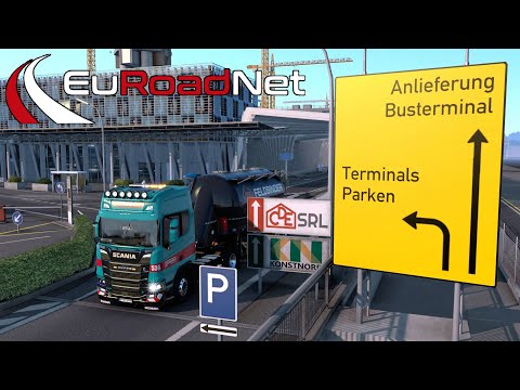 ETS2 EuRoadNet - Flughafen BER Schönefeld nach Zittau [2293] EURO TRUCK SIMULATOR 2
