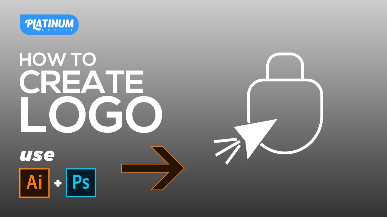How To Create Logo Use Photoshop And Illustrator By Platinum Grapics YouTube How To Create Logo Use Photoshop And Illustrator By Platinum Grapics YouTube