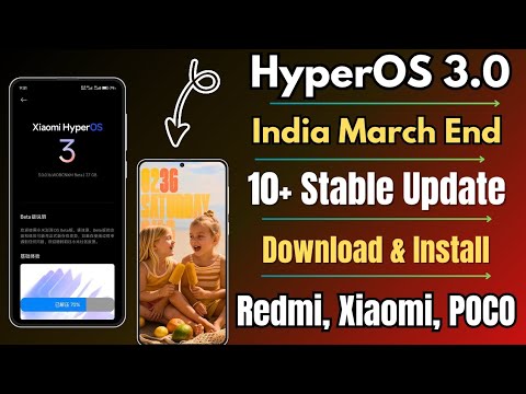 HyperOS 3.0 India March End 10+ Stable Update Released, HyperOS 3 India Final Rollout, 4th Batch