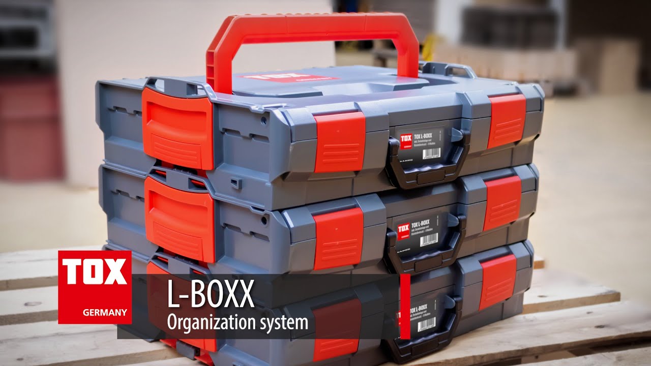 TOX L-BOXX assortment cases - YouTube