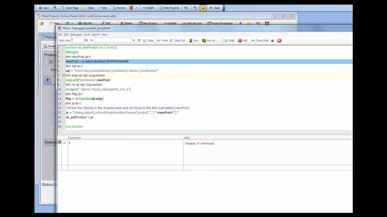 V11 Prompt For New Choice To Add To A Dropdownbox And Dynamically Add The Choice To The