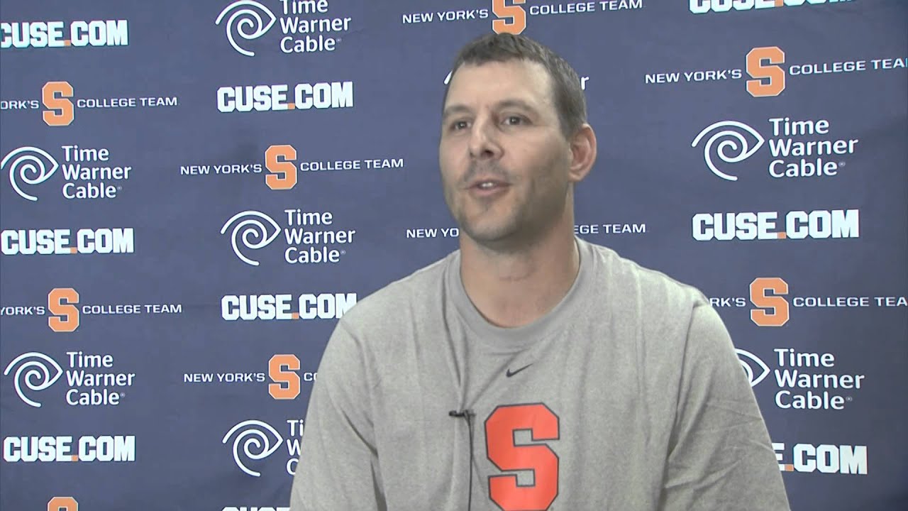 Training Camp Day 1: Tim Lester Interview - Syracuse Football - YouTube