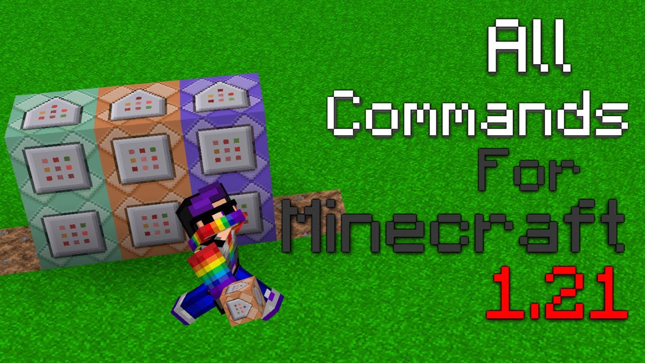 List of All Commands for Minecraft Bedrock 1.21 - YouTube