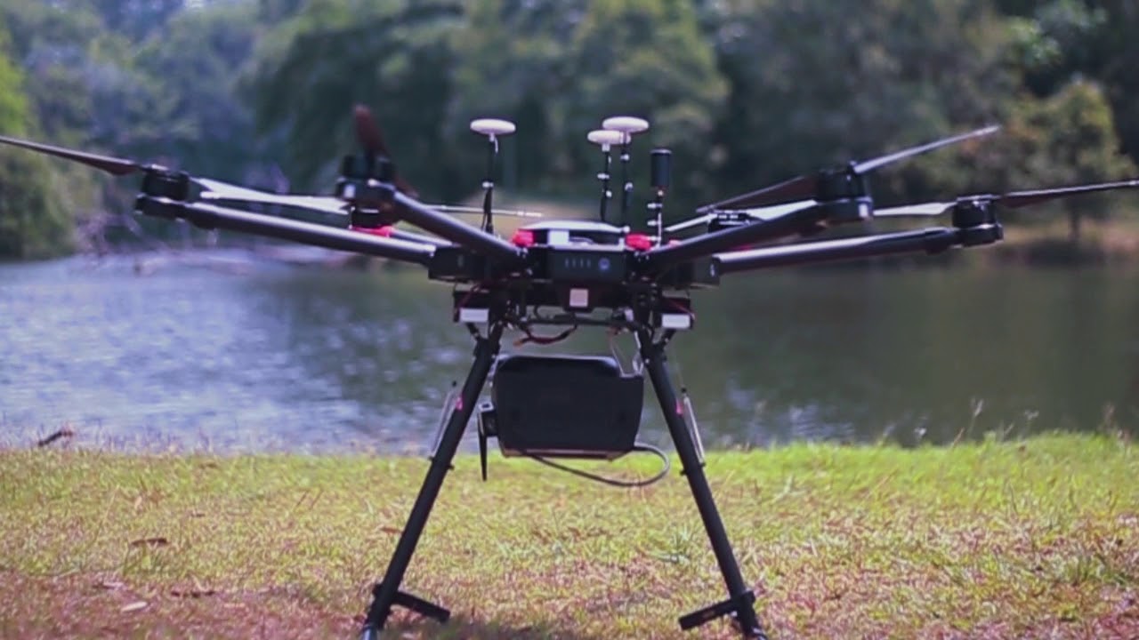 Yellowscan LIDAR for UAV - YouTube