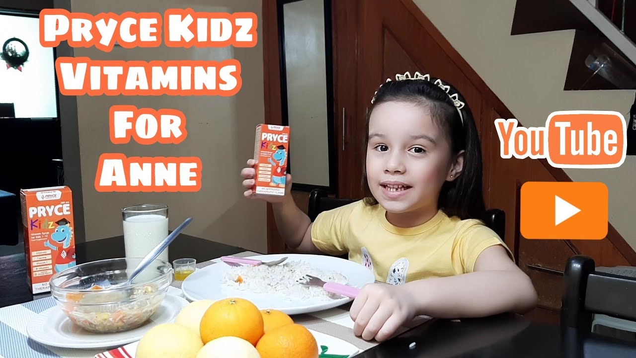PRYCE KIDZ VITAMINS FOR ANNE - YouTube