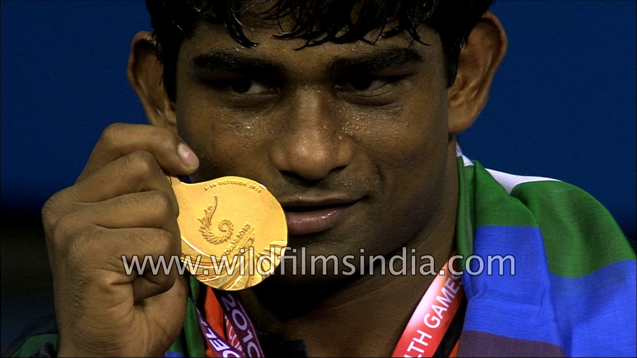 Boxing heavy weight 91Kg gold medalist Samota Paramjeet | Commonwealth ...