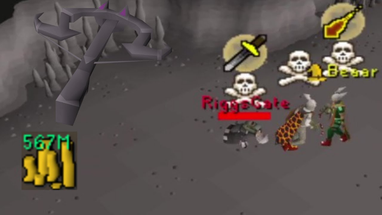 First Zaryte Crossbow PK OSRS - YouTube