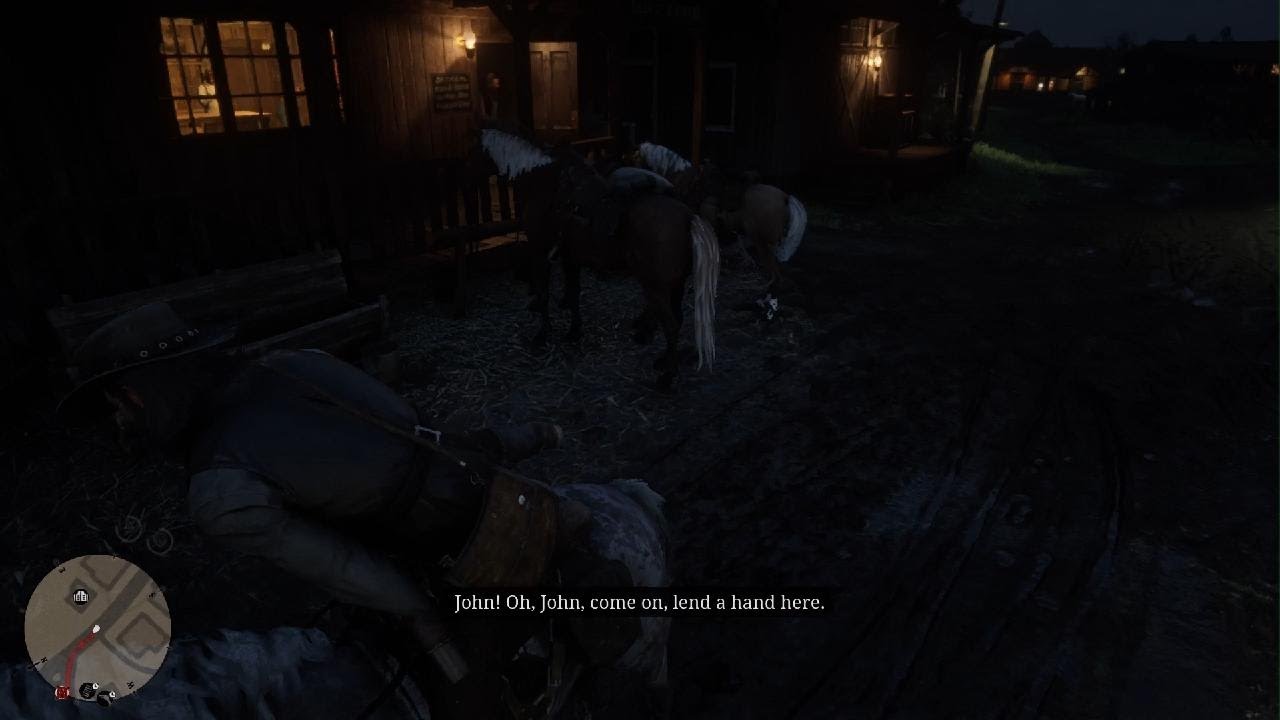 Red Dead Redemption 2 - Rare Uncle lumbago event - YouTube