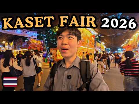 Kaset Fair 2026 is MASSIVE! First Day Full Tour (All Zones) 🇹🇭