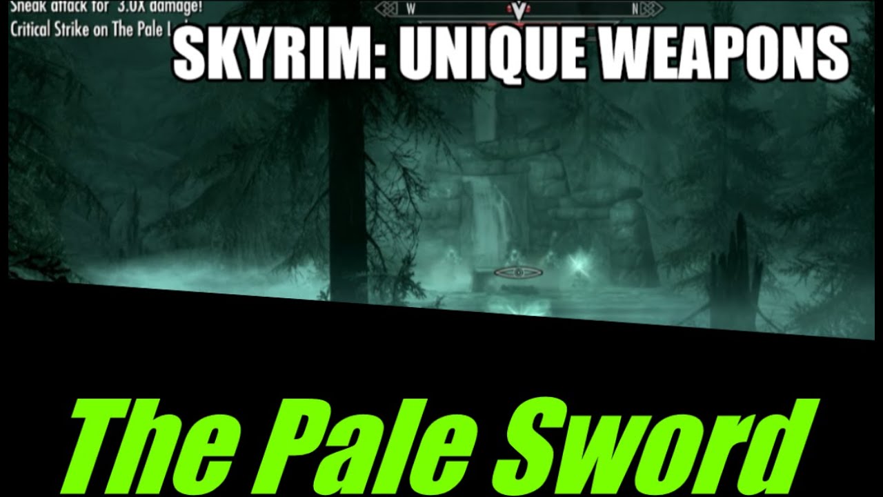 Skyrim The Pale Blade