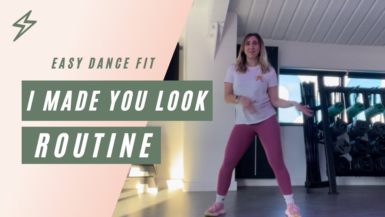 MADE YOU LOOK 👀 | Meghan Trainor easy dance fitness routine | fun ...