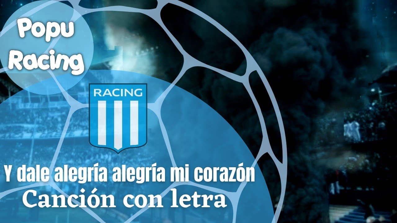 Racing Club / Y dale alegría alegría mi corazón 💙🤍💙 - YouTube