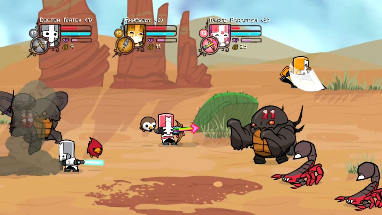 Castle Crashers Ep 12: The Great Big Desert of Digging - Friendly Fire ...