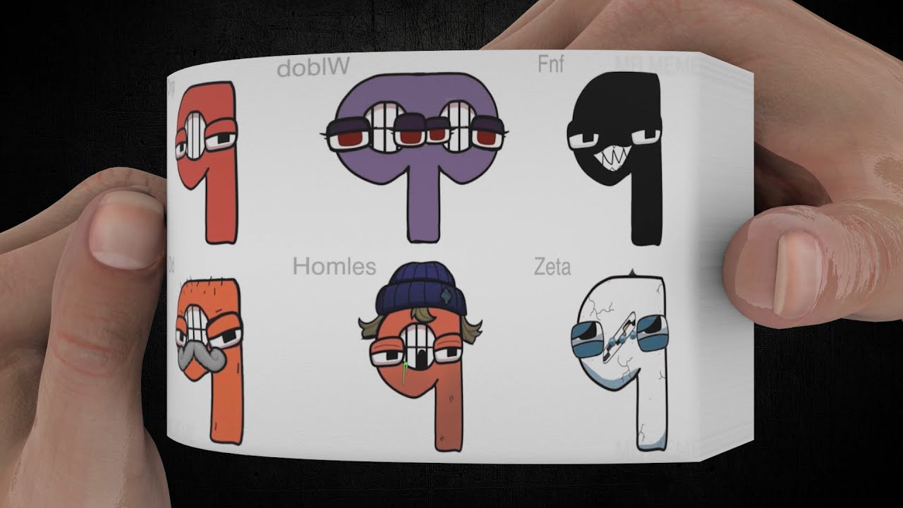 Alphabet Lore But Everyone Is Number ALL Different Versions Flipbook ...