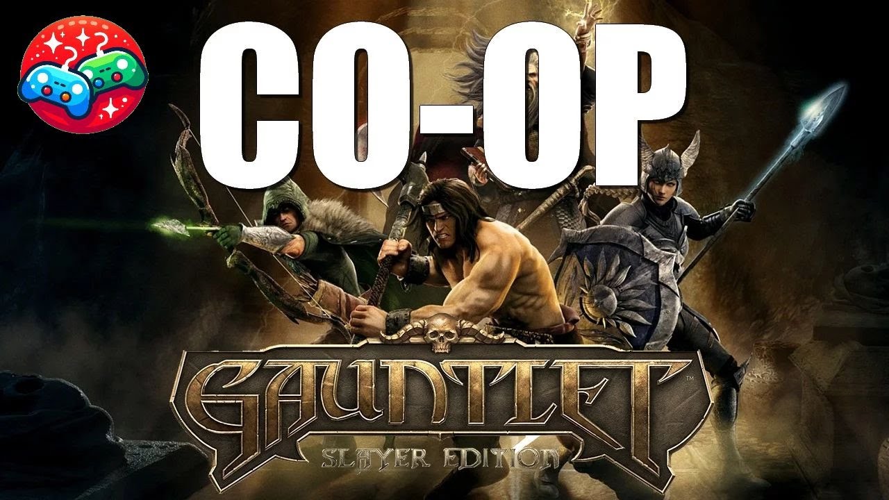 Local co-op in Gauntlet: Slayer Edition (multiplayer games) - YouTube