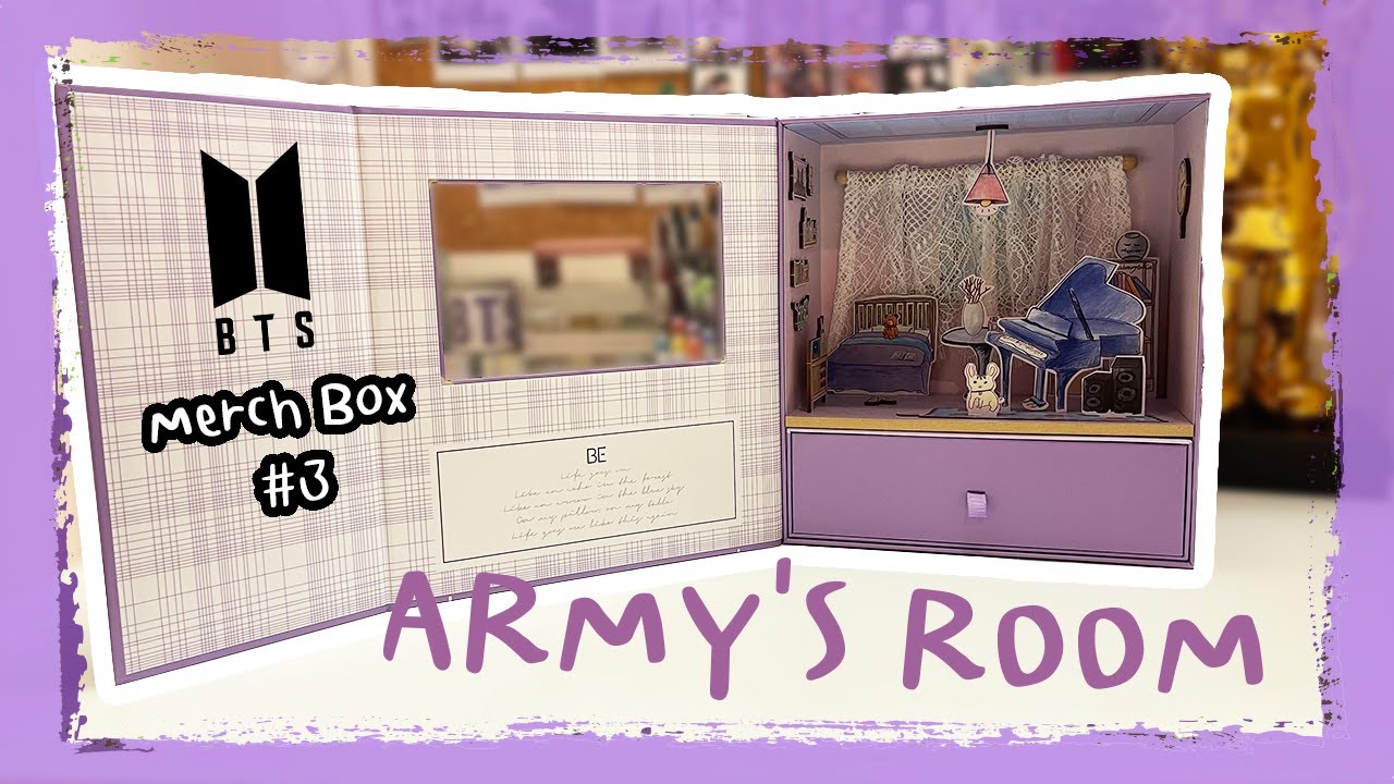 #อันชิชีวิตติ่ง Ep.9 l UNBOX มาประกอบห้อง ARMY'S ROOM กัน! (BTS Merch ...