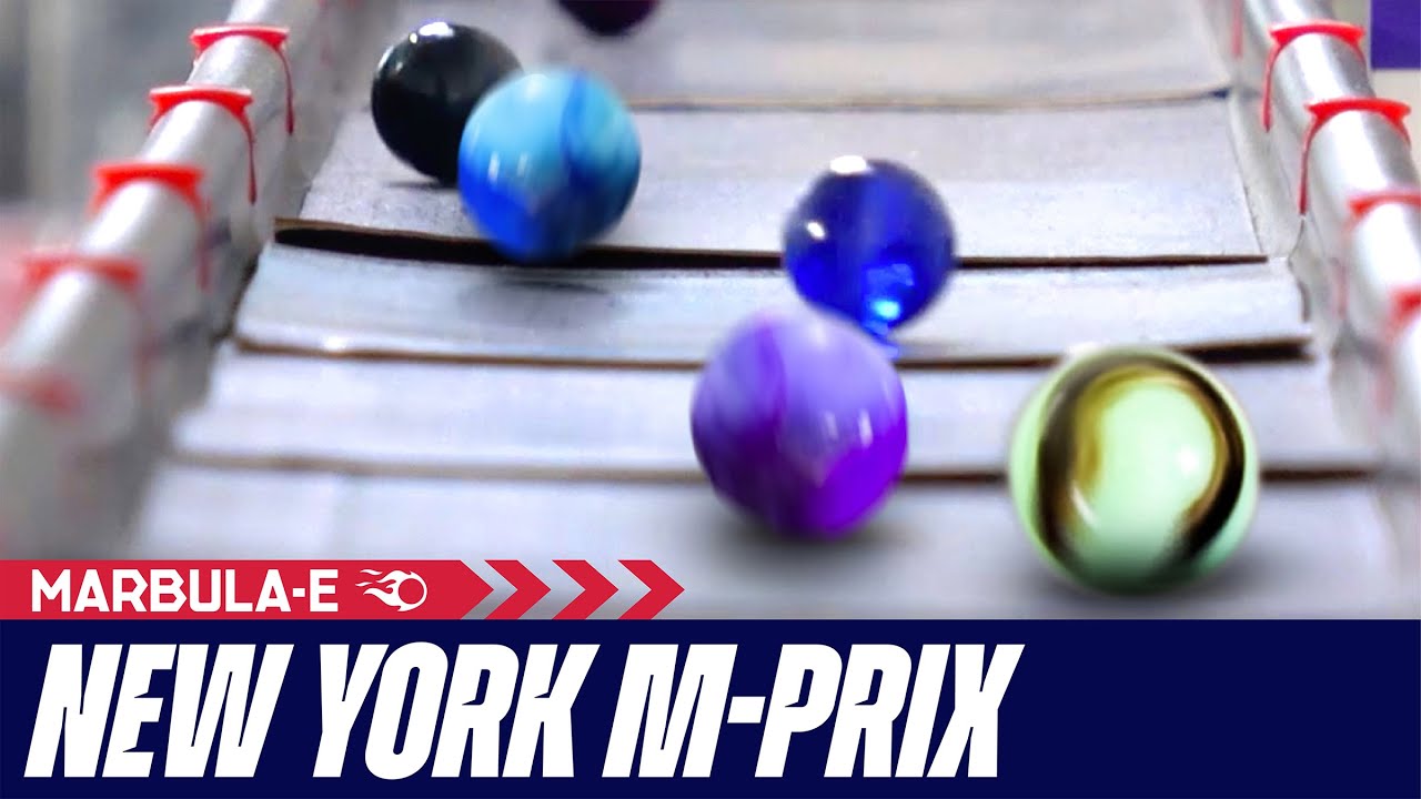 Marbula E Race 5: NEW YORK M-Prix (Formula E with MARBLES!) - YouTube