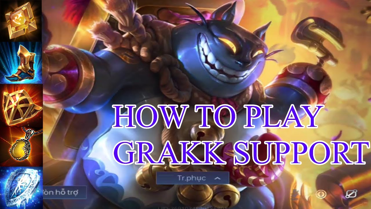 how to play grakk support, how to open the best teamfight - YouTube