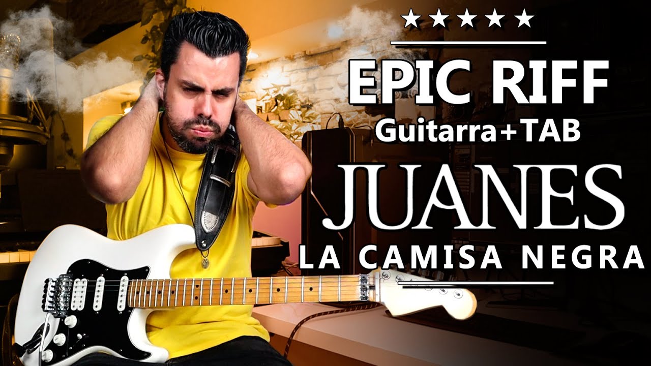 ¡Más difícil de lo que parece! La camisa negra de JUANES | Guitarra ...