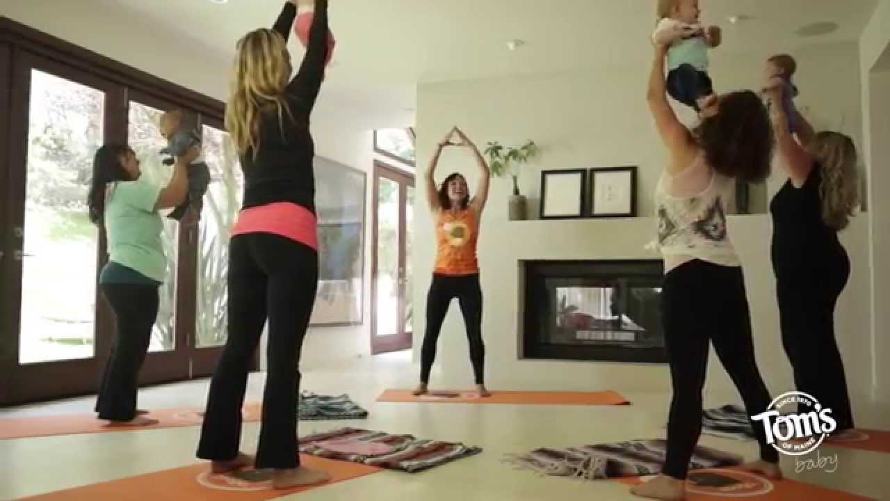 #BabyandMeYoga with Molly Sims - YouTube