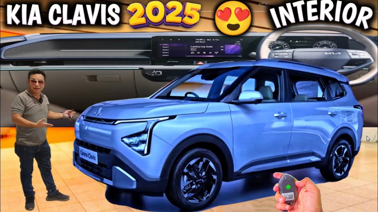 KIA CLAVIS INTERIOR : KIA CLAVIS FEATURES : KIA CARENS CLAVIS 2025 :KIA ...