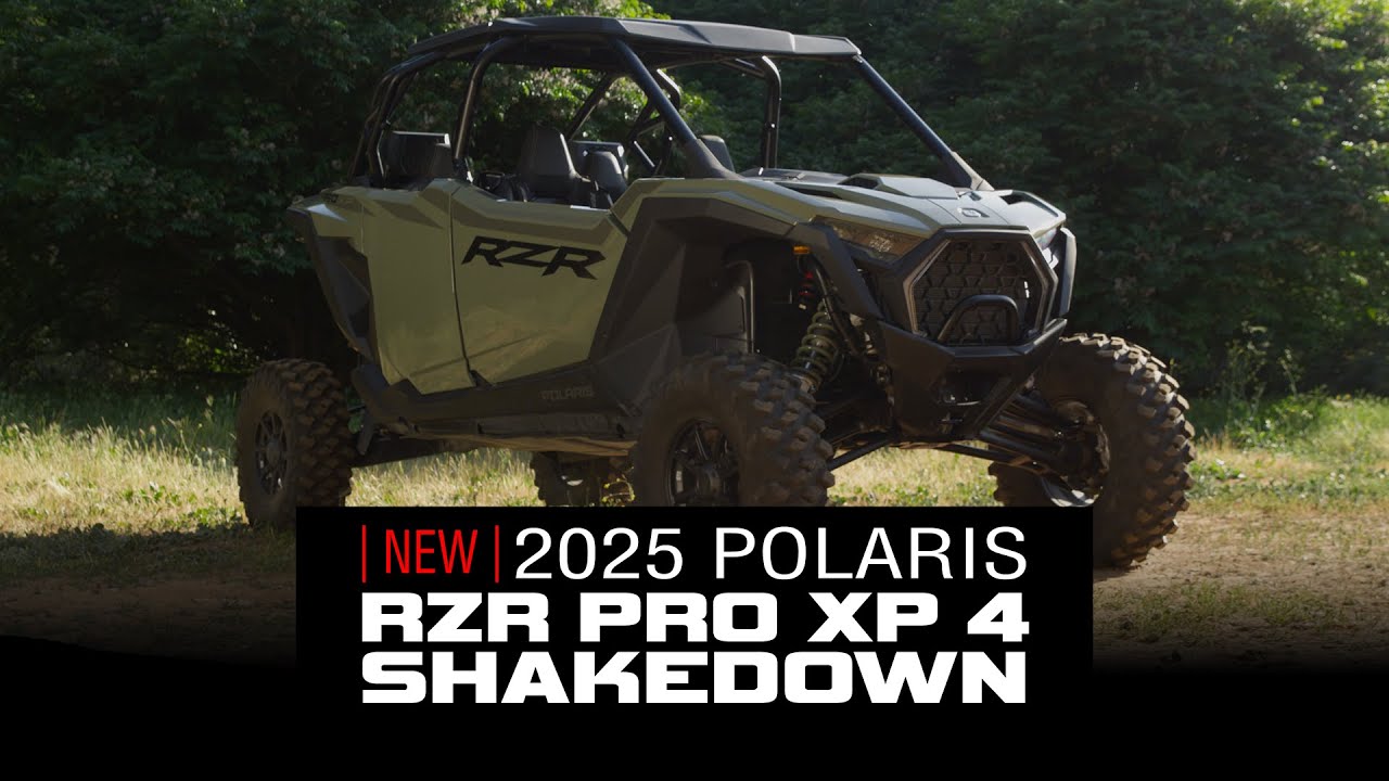2025 Polaris RZR Pro XP 4 Shakedown | UTVUnderground - YouTube