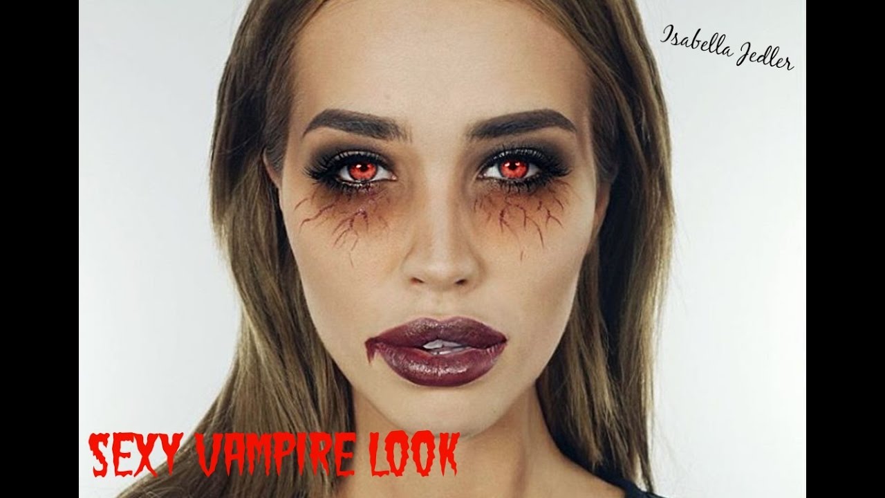 Full Sexy Vampire Tutorial - YouTube