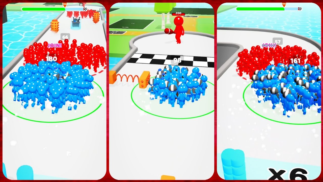Crowd Rush 3D | All Levels Gameplay Walkthrough ( Levels 10-20 ...