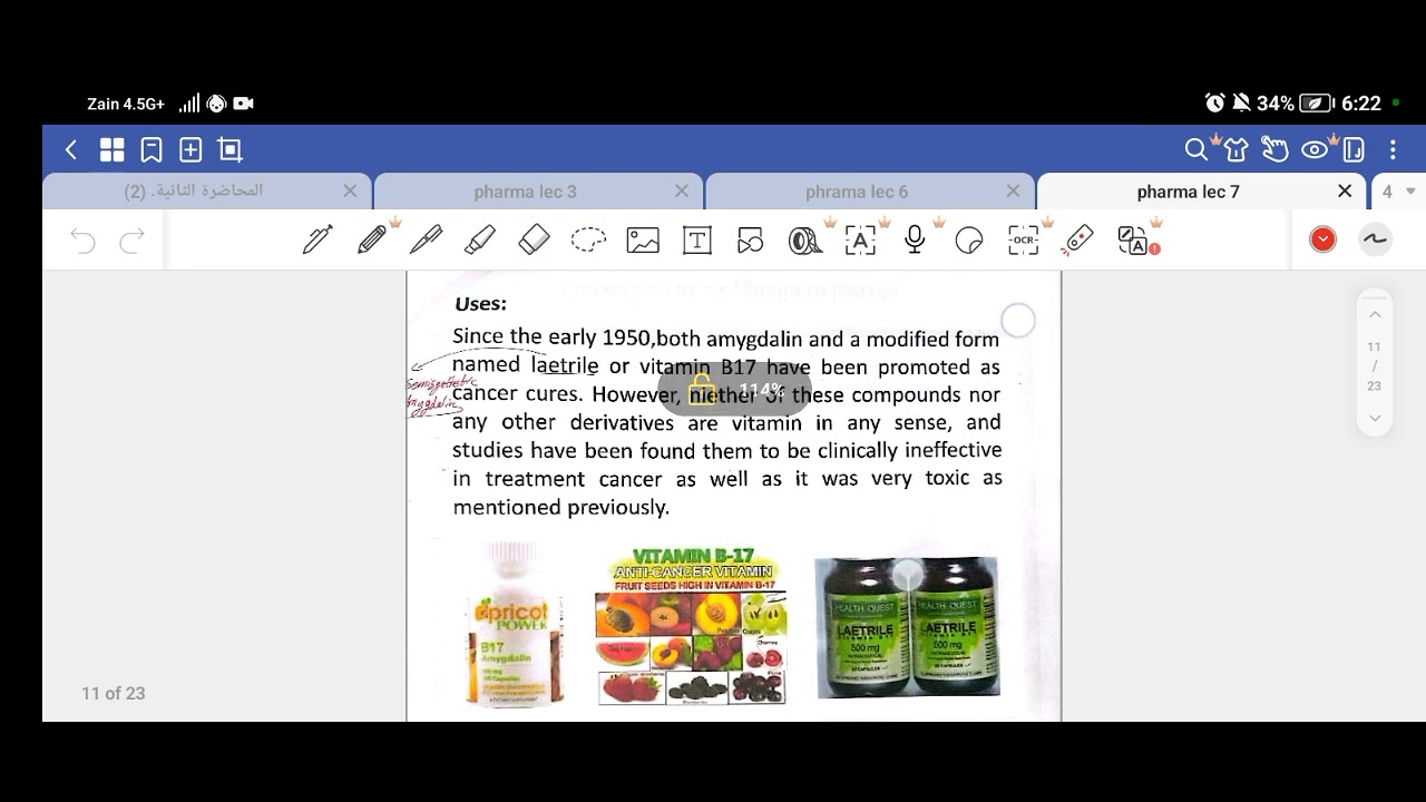 lec 7 cyanophore glycosides - YouTube
